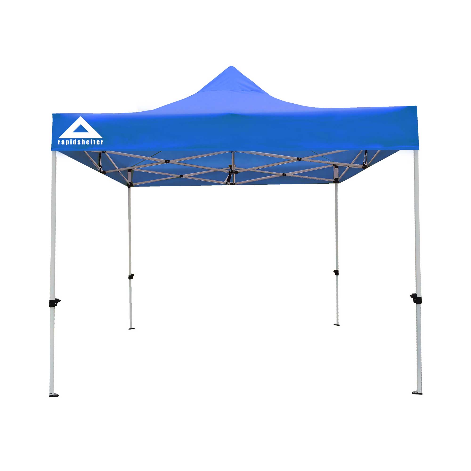 10X10 Heavy-Duty Canopy, Durable Reinforced Steel Structure – Blue Coolers