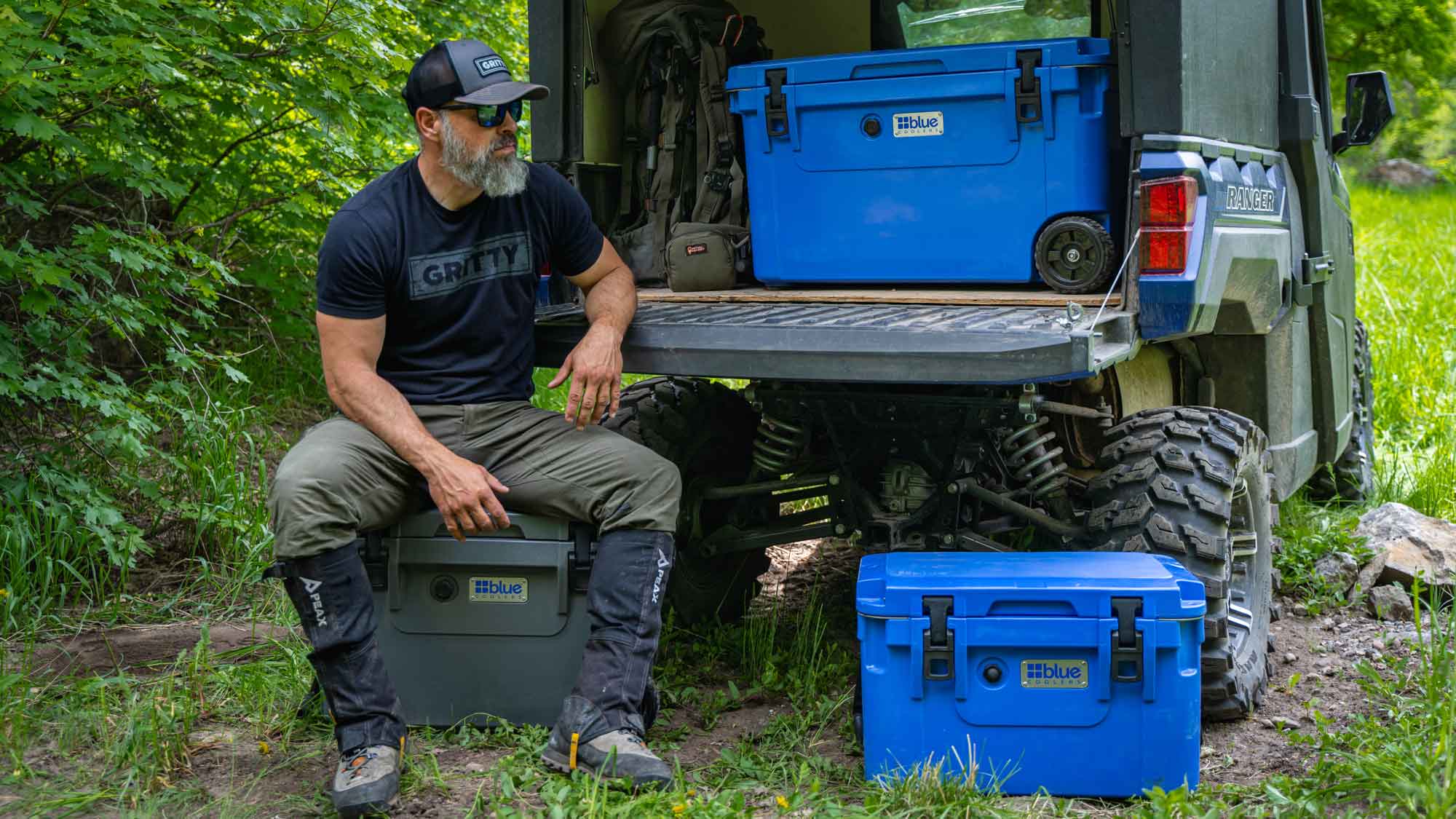 Blue Coolers - Roto-molded coolers